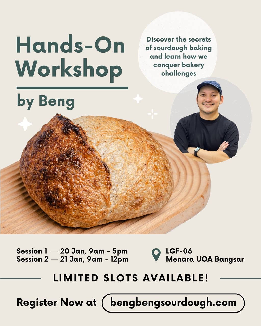 Hands-On Sourdough Workshop by Beng – Bengbeng Sourdough
